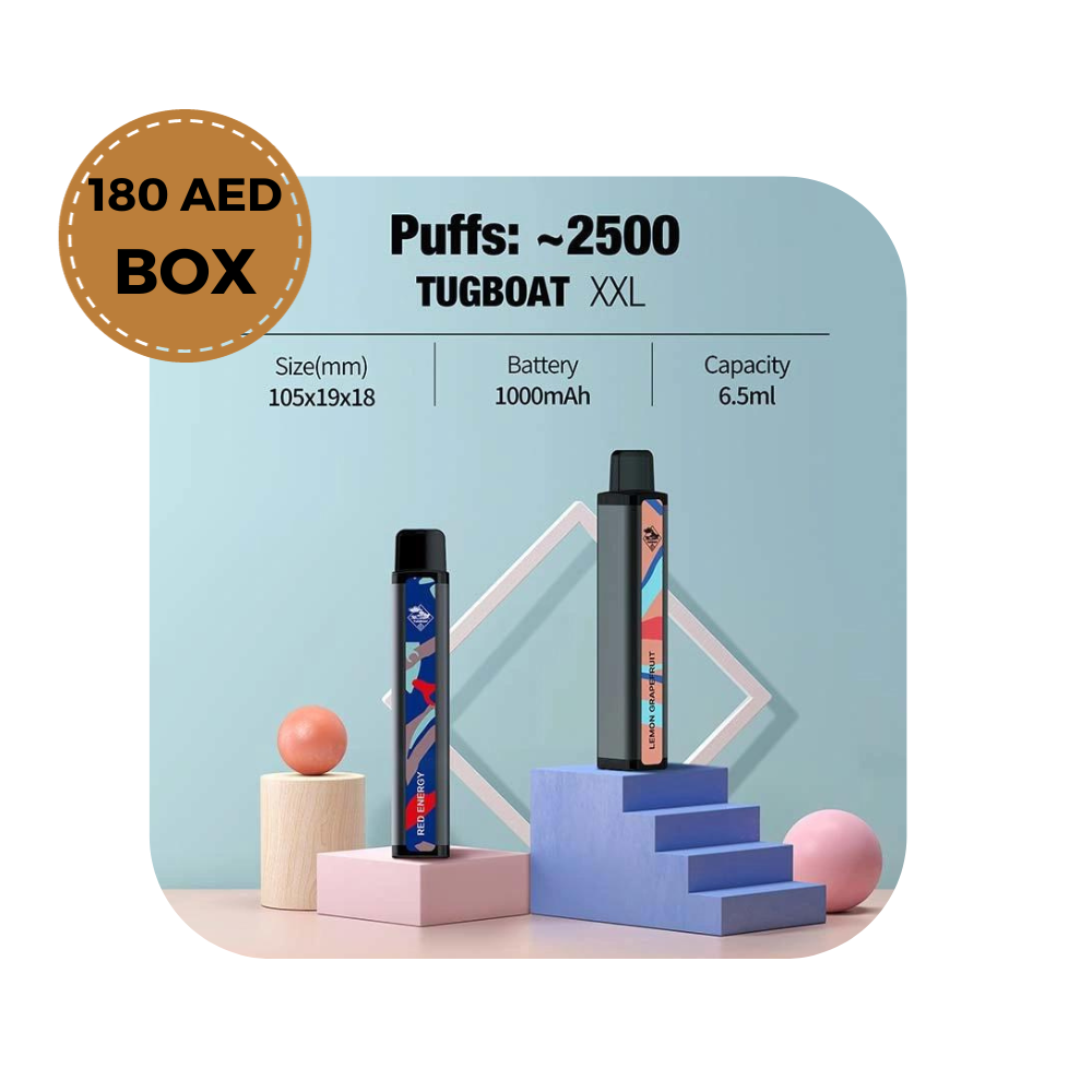 Tugboat Vape Shop 🛒 | 100% Authentic Disposable Vape UAE